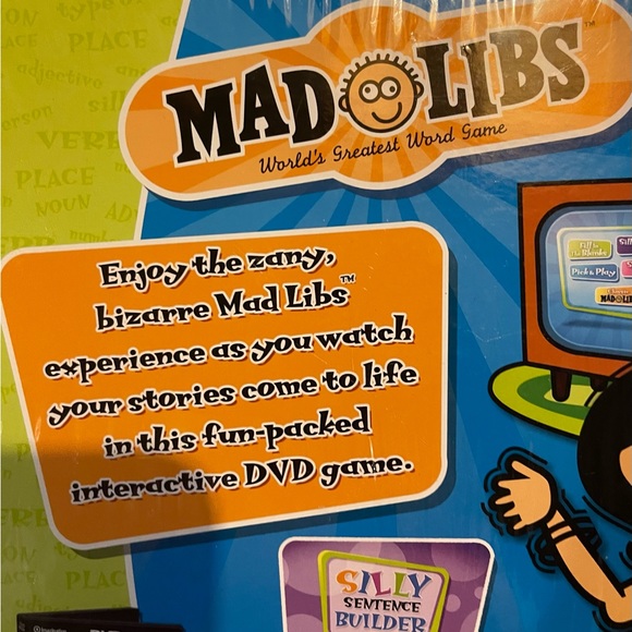 Imagination | Toys | Mad Libs Interactive Dvd Board Game | Poshmark